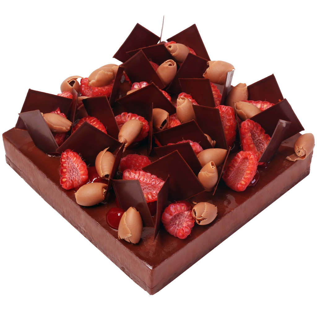 Raspberry Chocolate cake – Tartes & Pop